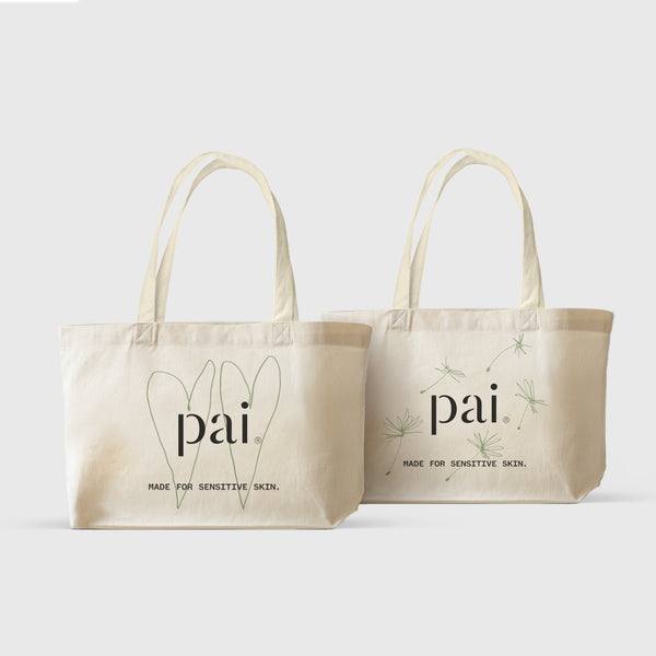 Pai Organic Cotton Tote Bag | Pai Skincare